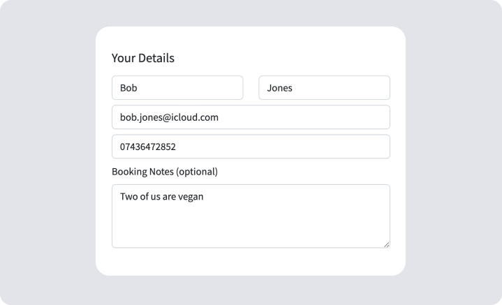 Features - TableSense Online Table Booking